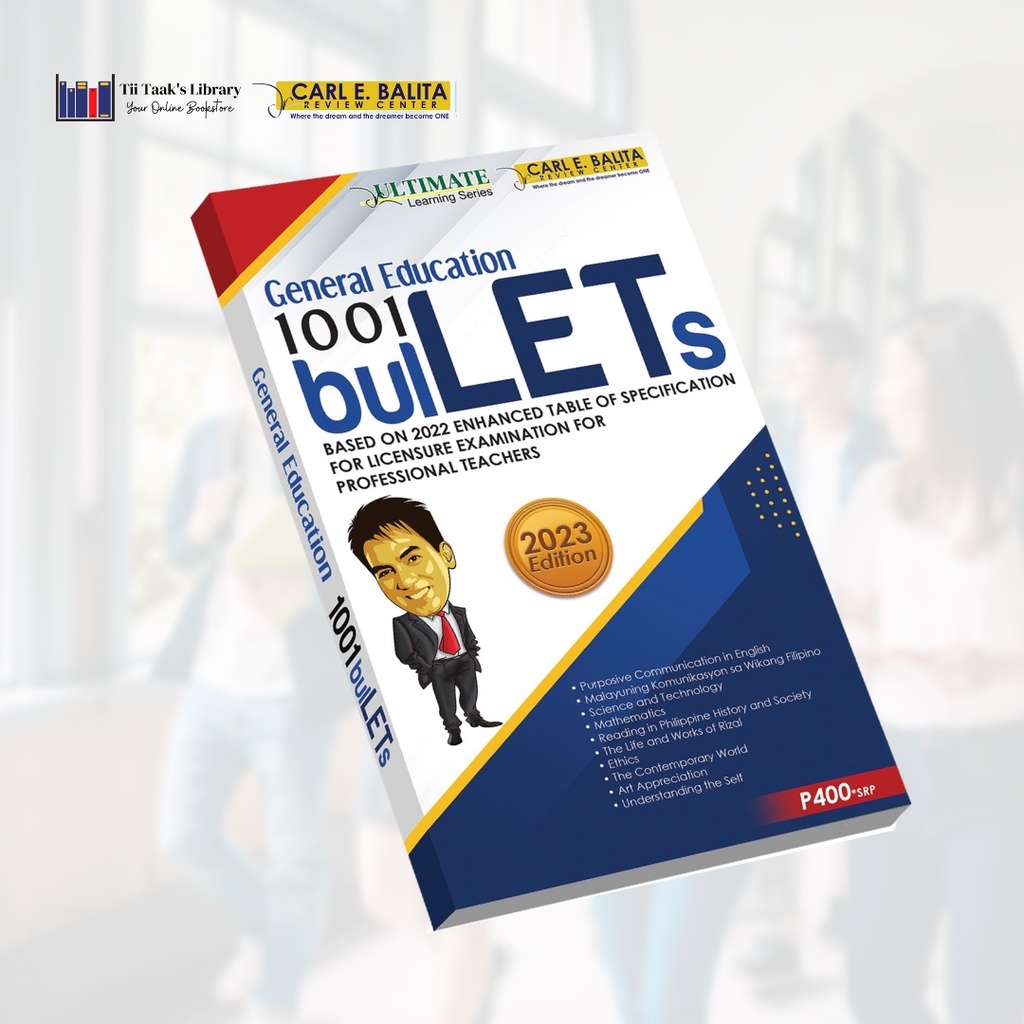 Bullets 1001 General Education 2023 Edition (Latest) | Lazada PH