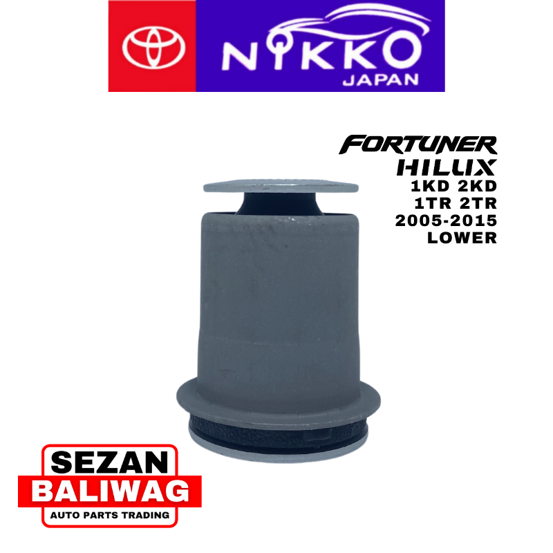 NIKKO JAPAN FRONT LOWER ARM BUSHING BIG TOYOTA FORTUNER HILUX 2005-2015 ...