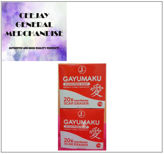 Gayumaku Bleaching Soap,20X instant whitening scar eraser 70g | Lazada PH