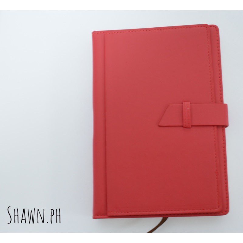 Stationery Notebook Diary Lockable Design w/ Multiple Card Holder ...