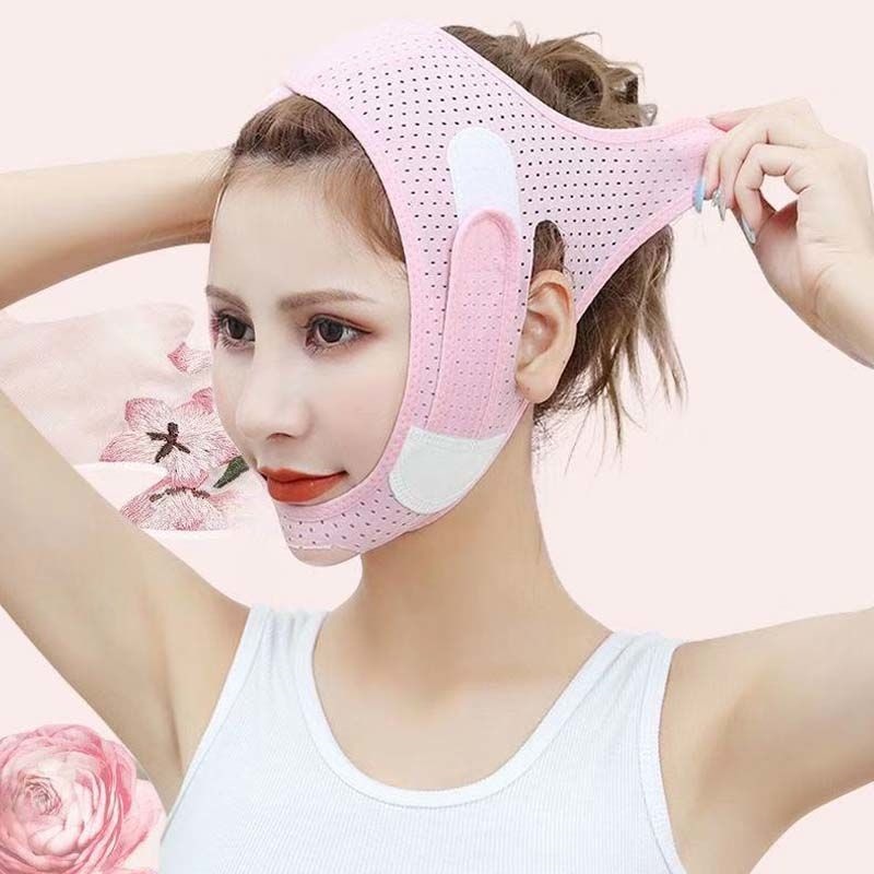 Anti-habitual chin dislocation fixed belt old man's mandible mouth ...