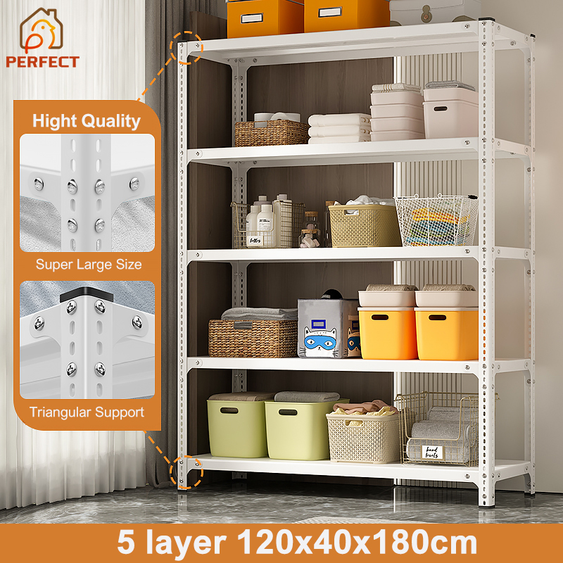 7/6/5 Layer 200*200 Steel Rack Big Size Metal Rack Stainless Rack Organizer Stante Grocery Rack ...