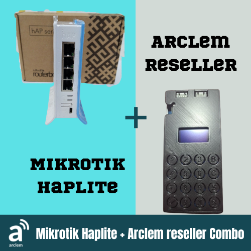 Mikrotik Haplite + Arclem Reseller Combo | Lazada PH