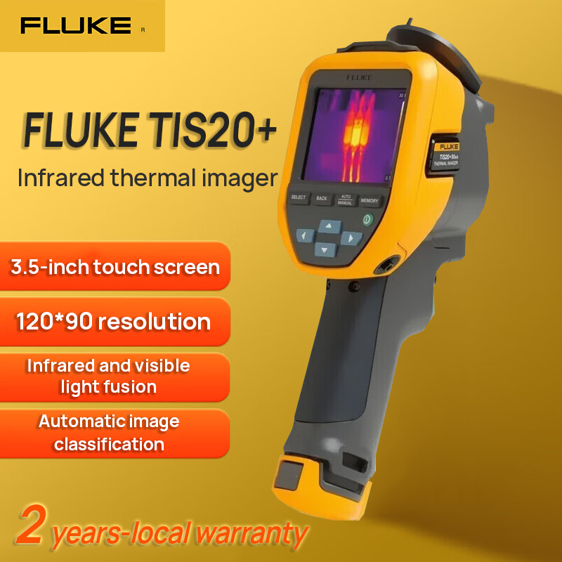 FLUKE TIS20+ 9HZ Thermal Imaging Camera With Touch Screen LCD 3,5 ...
