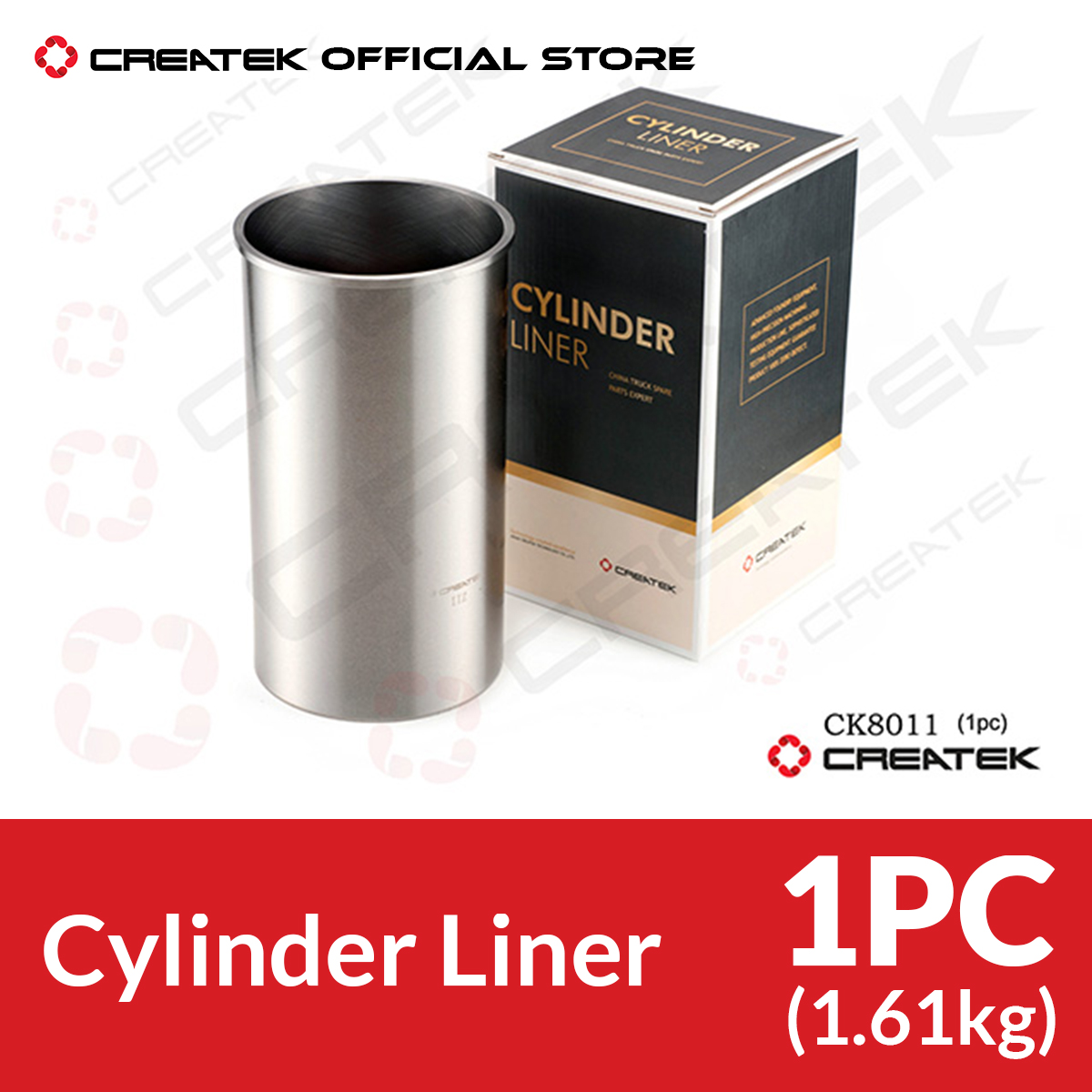 Cylinder Liner VG1540010006 (612630010015, VG1500010344) Howo WD615 ...