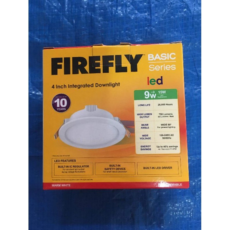 pipio firefly integrated led downlight 9w 7w 5w 3w: daylight warm white ...