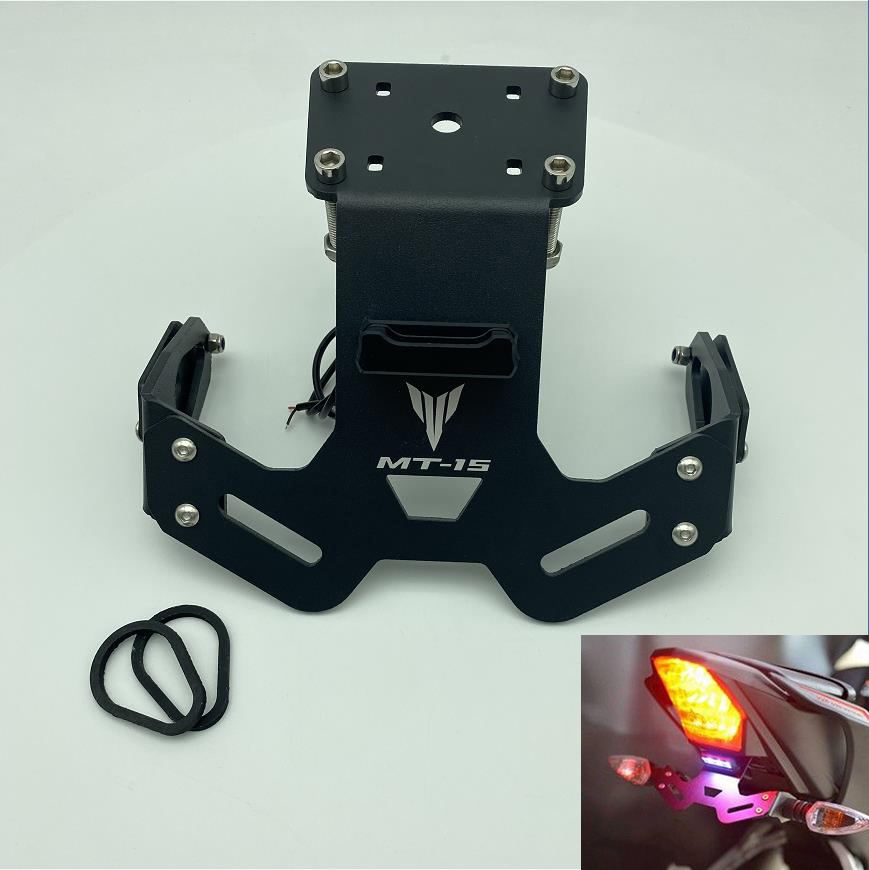 REYGEAK Plug play 2021 MT15 For YAMAHA Plate Holder Tail Tidy LED light ...