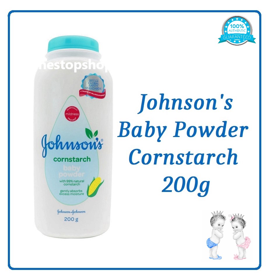 Johnson's Baby Powder Cornstarch 200g | Lazada PH