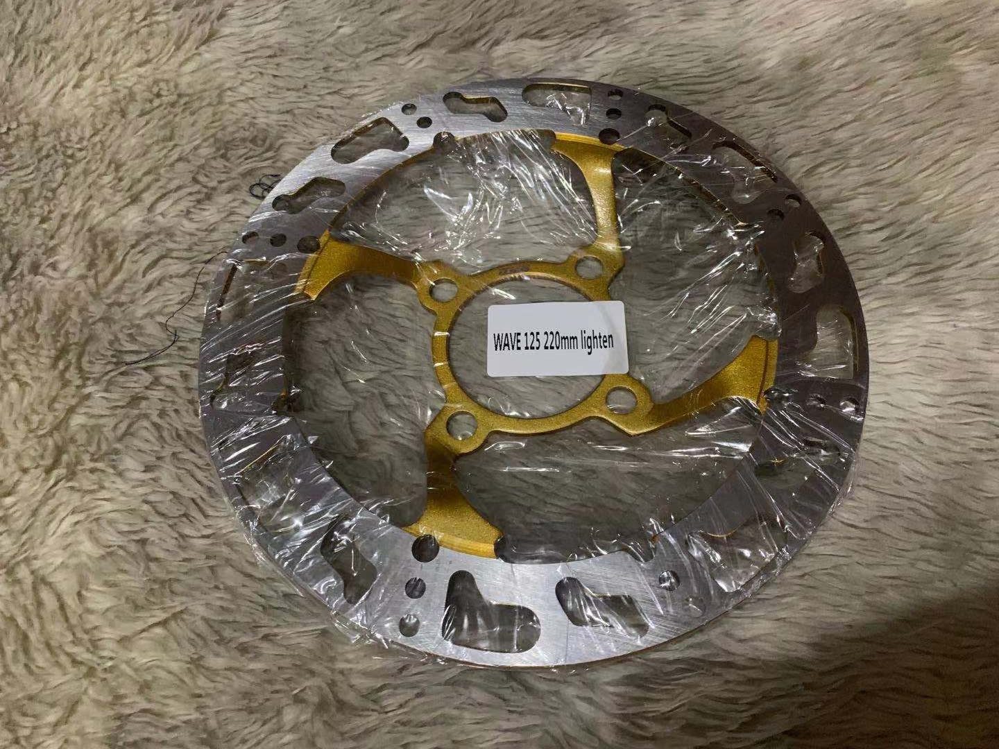 LIGHTEN DISC PLATE MIN.TH 3.5MM (220MM) MODEL: WAVE125 (4HOLES ...