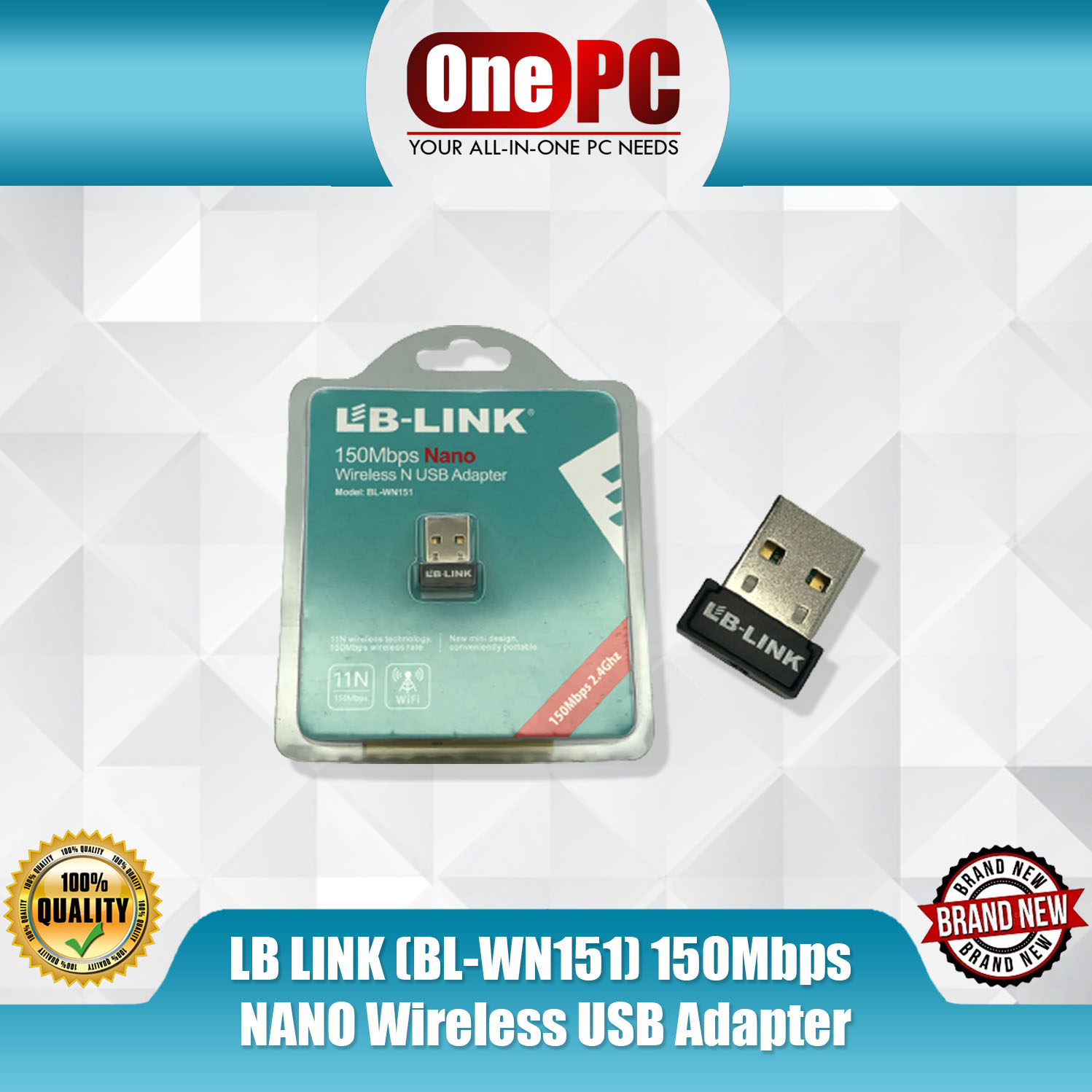LB LINK (BL-WN151) 150Mbps NANO Wireless USB Adapter | Lazada PH