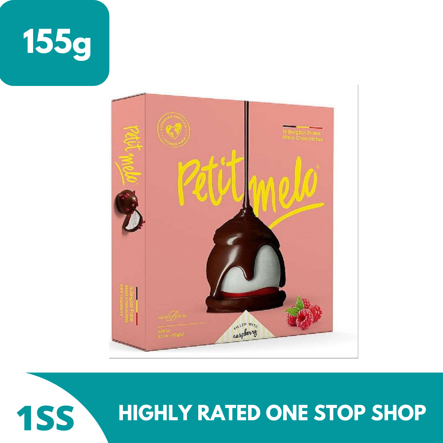Petit Melo – Dark Choco Raspberry 155g | Lazada