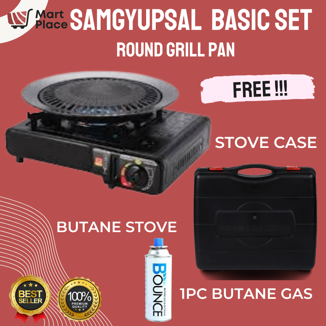 BEST SET! Korean Samgyupsal Authentic Basic Set l Korean BBQ l Square l ...