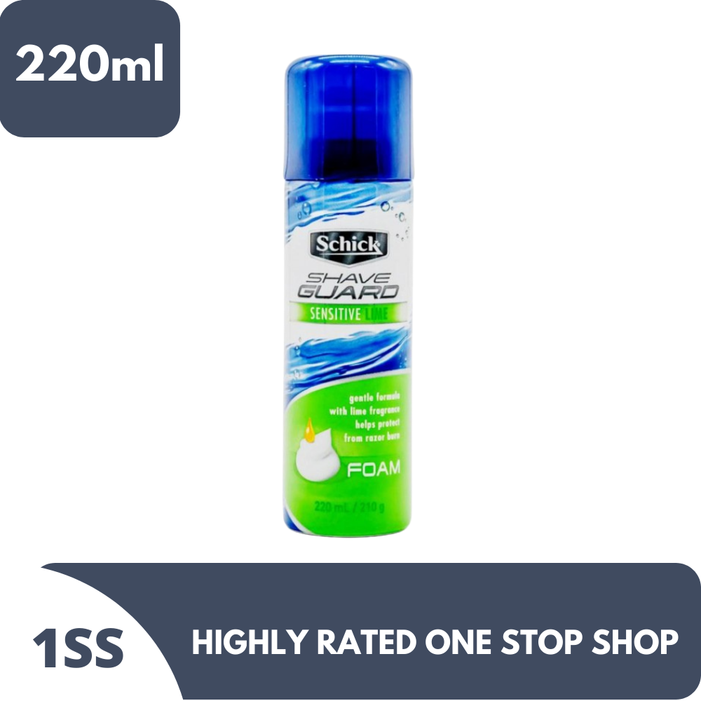 Schick Shave Guard Sensitive Lime 220ml | Lazada PH