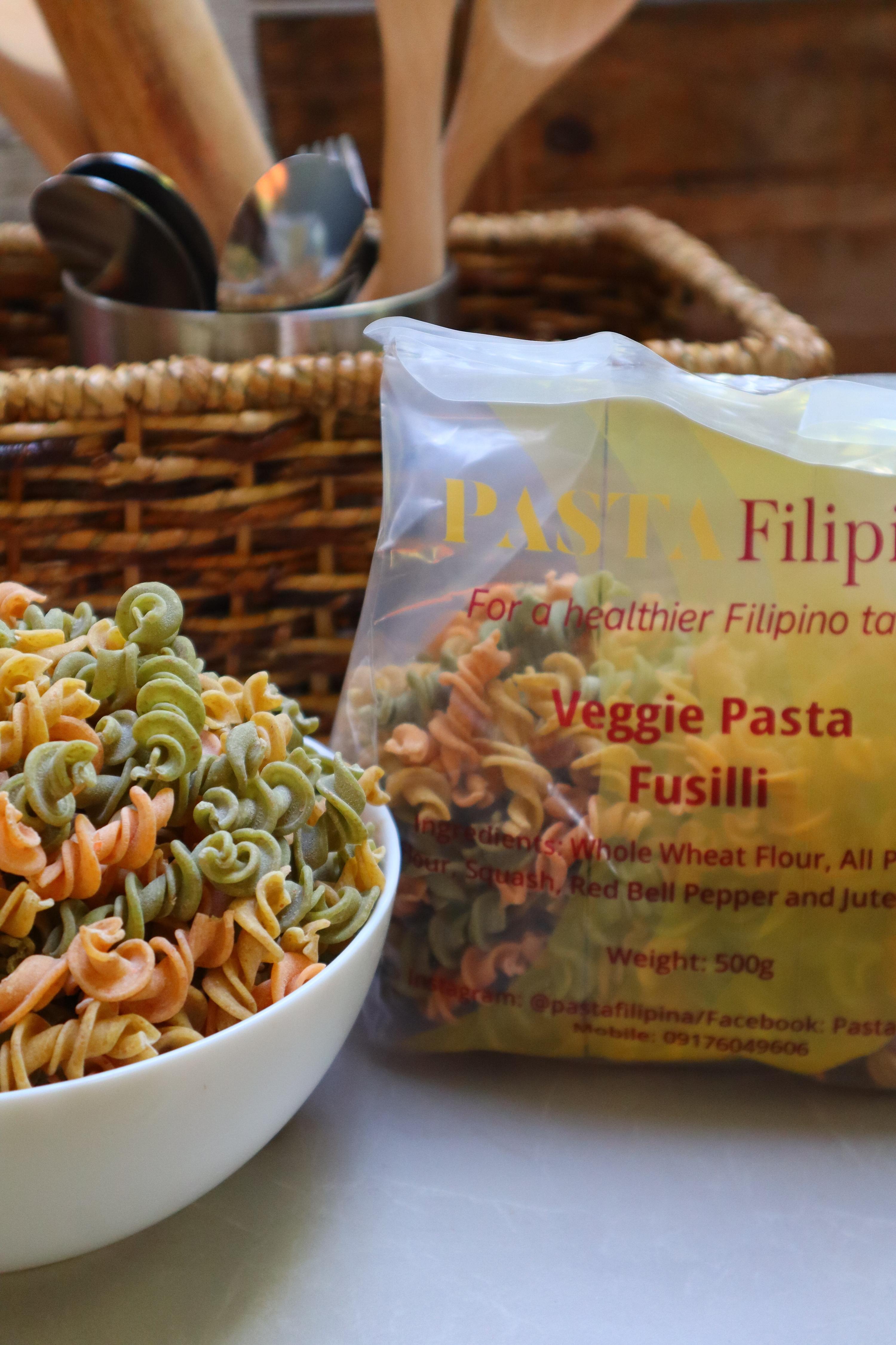 Pasta Filipina-WholeWheat Veggie Pasta-Fusilli 500g | Lazada PH