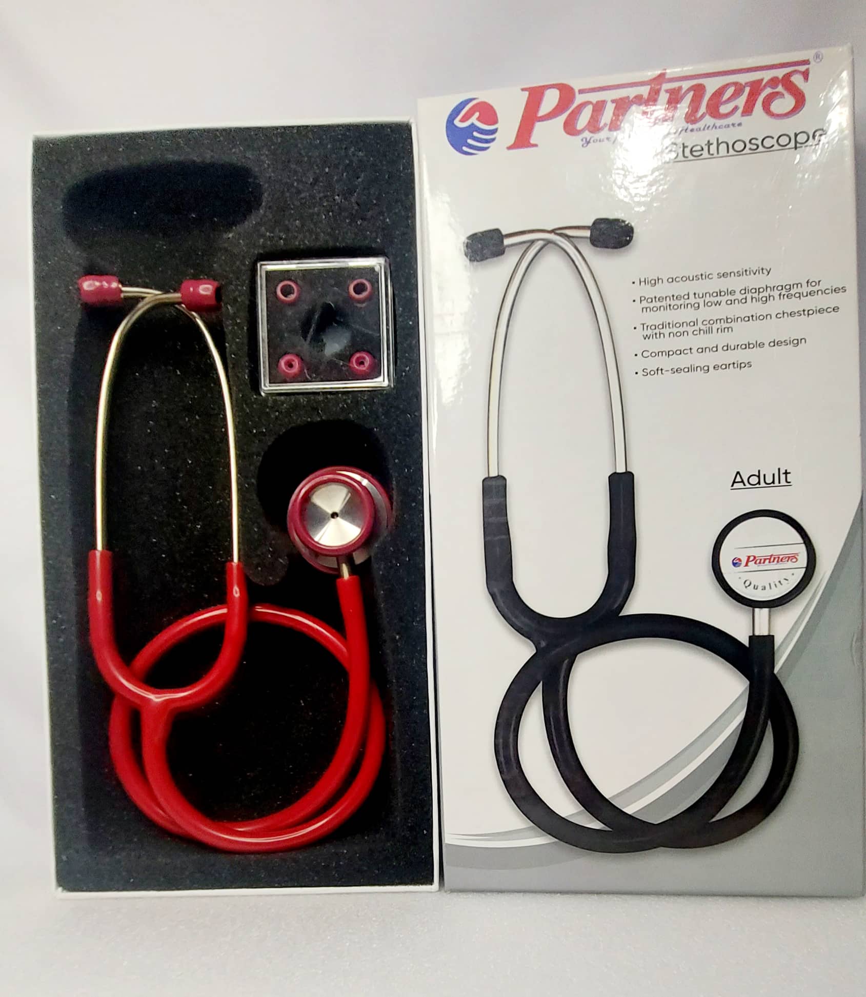 Stethoscope adult dual head Littmann Style brand PARTNERS | Lazada PH