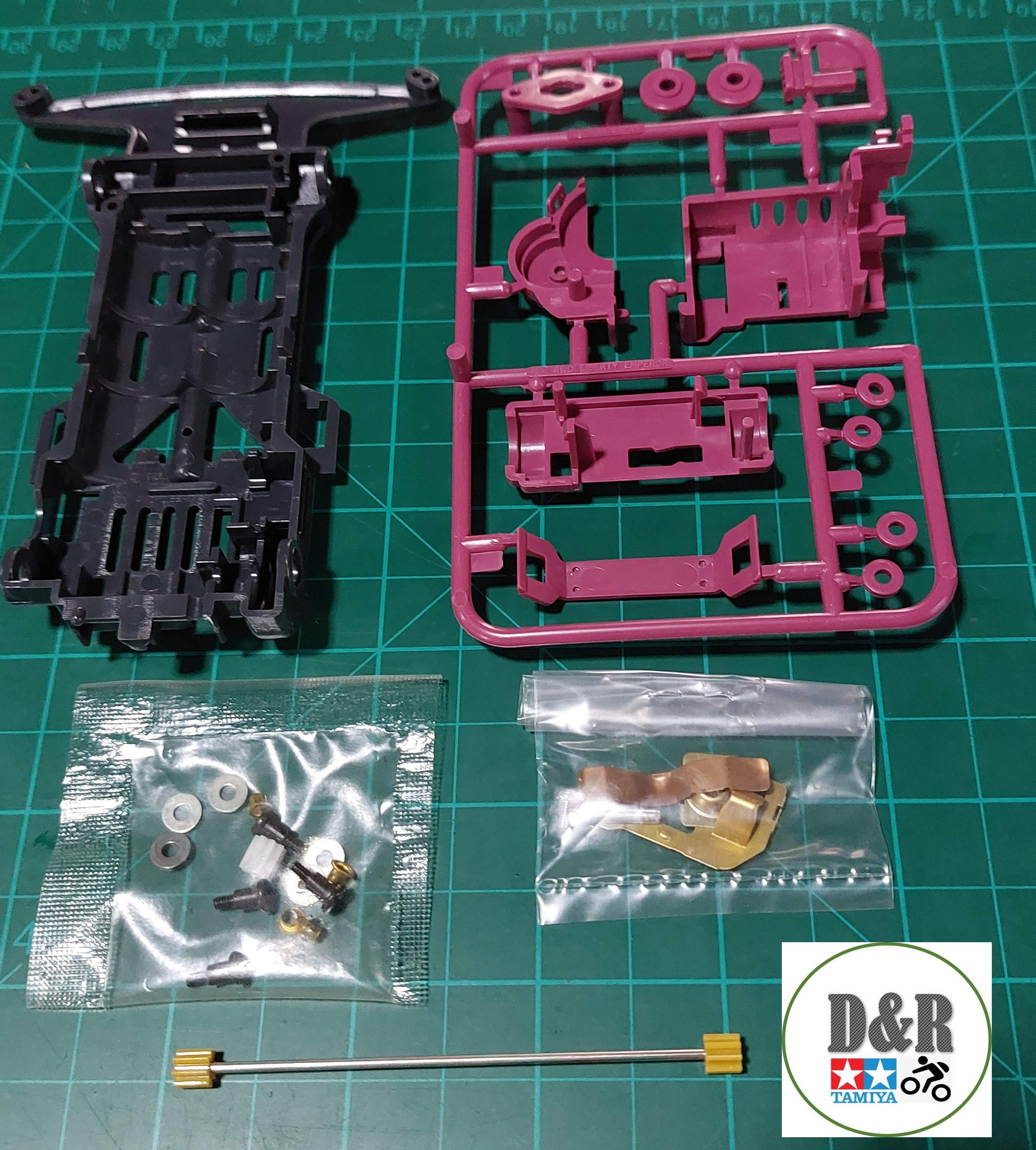 Tamiya Super 1 (S1) Chassis-Internals-Propeller-Terminal Set | Lazada PH