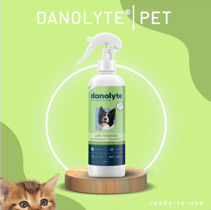 Danolyte® Pet all-purpose disinfectant + deodorizer (500mL), 100% ...
