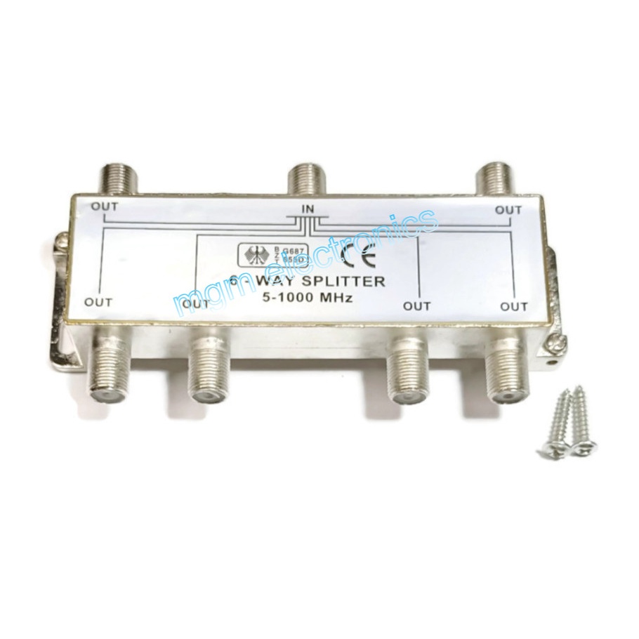 Heavy Duty 2-Way/ 3-Way /4-Way /6-Way /8-Way CATV, Satellite Signal ...