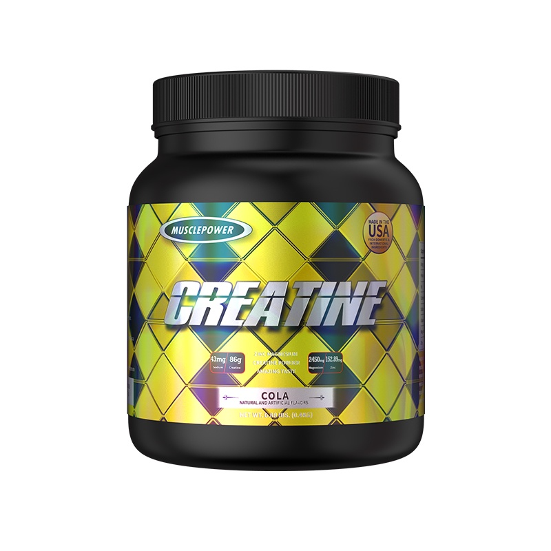 MUSCLEPOWER Creatine 400g & L Glutamine Powder - Build Lean Muscle and ...