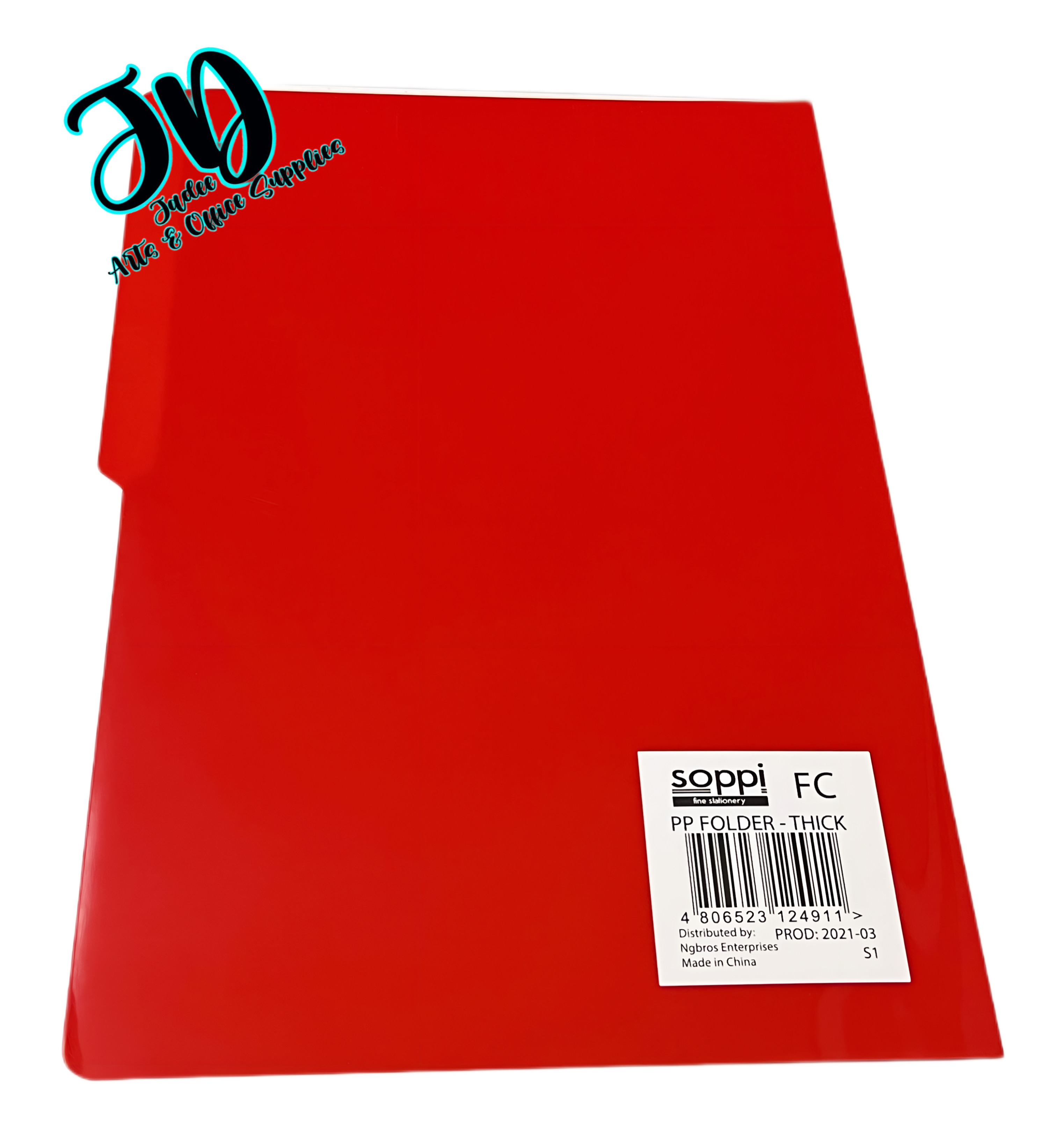 Soppi Thick Plastic Colored Folder [Short/Long Size] [SOLD BY 12pcs ...