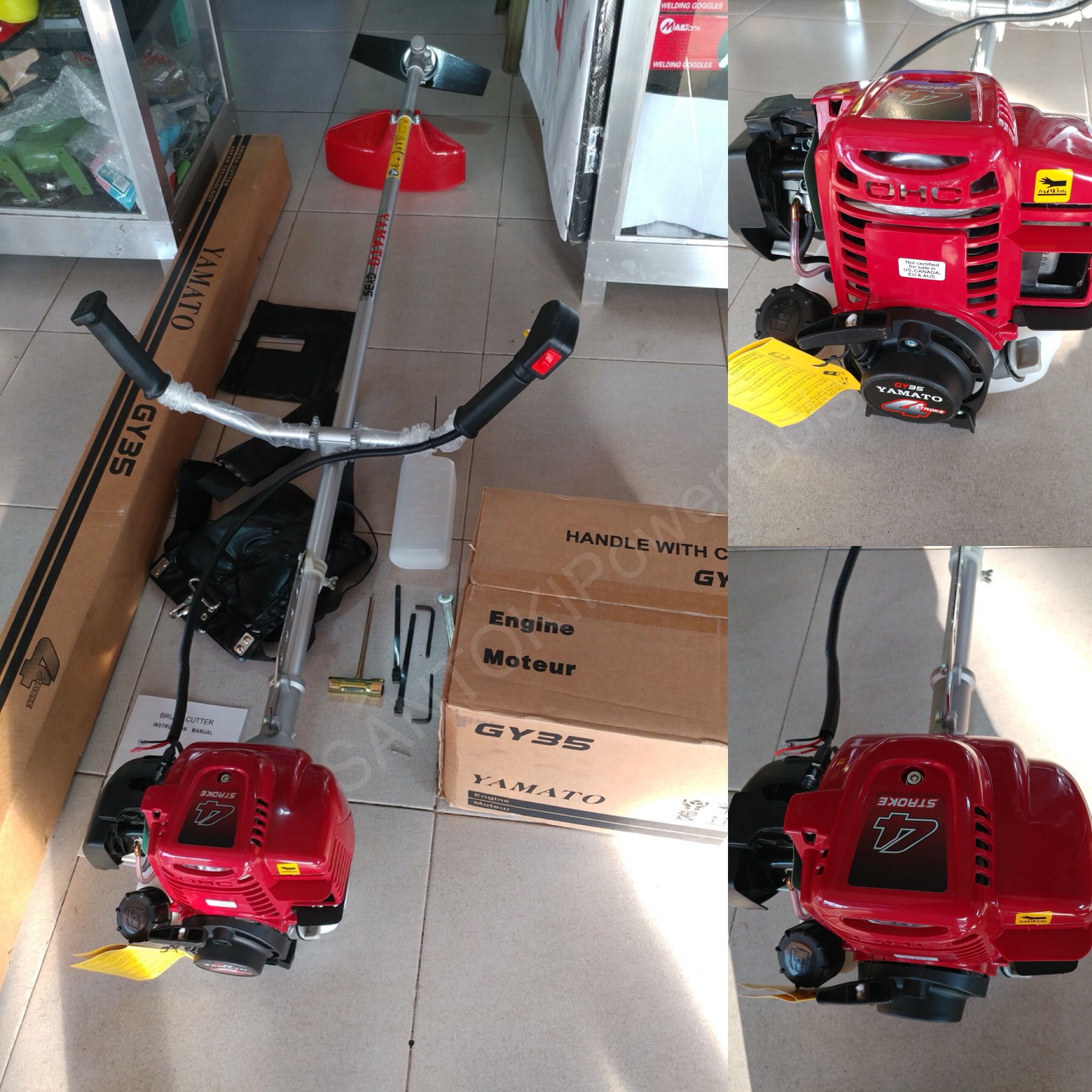 HONDA Grass Cutter 4 Stroke Original ( Complete set, 1 delivery only ...