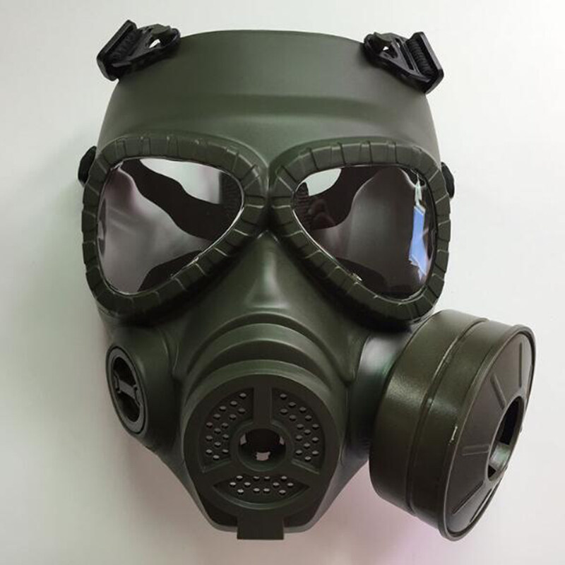 The Sun Sissi Respirator Tactical Black Gas Mask Military Style Face ...