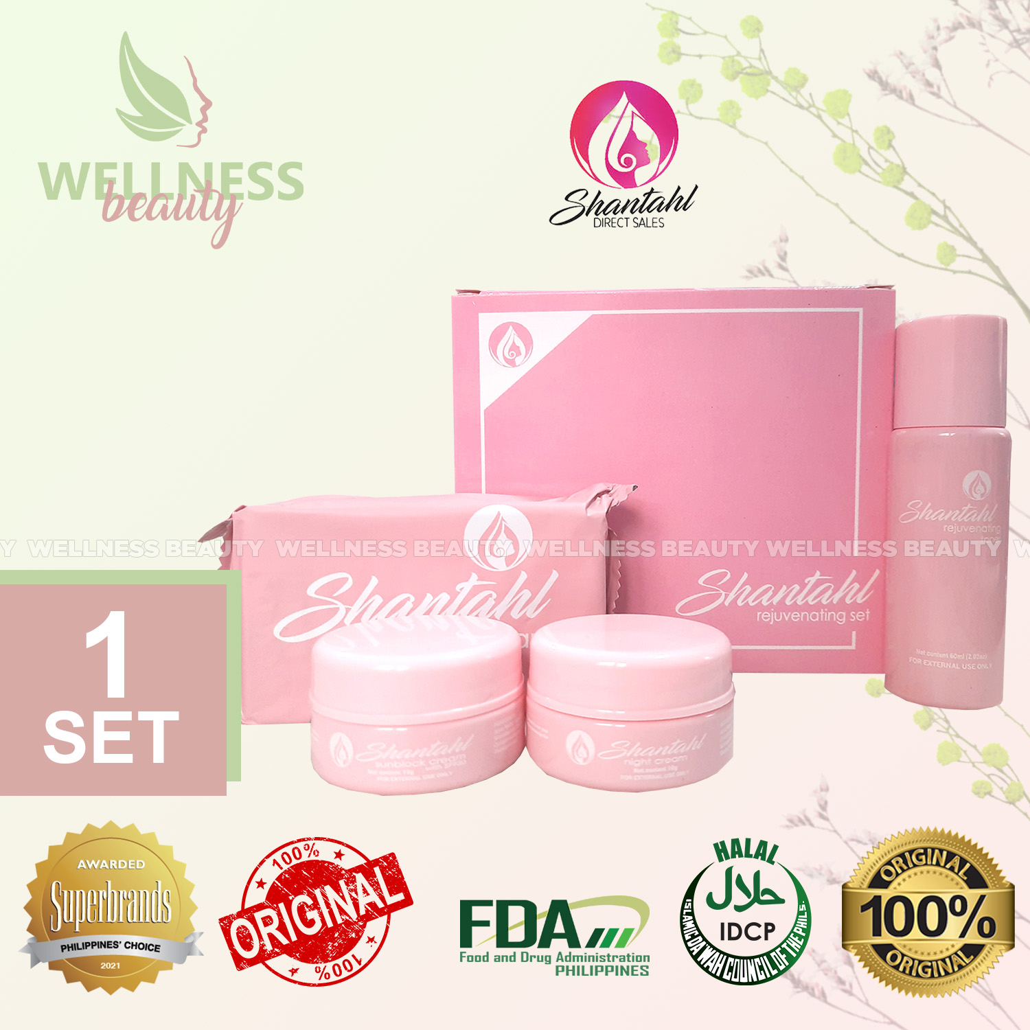 Shantahl Rejuvenating Set 100% Original - Skin Care and Whitening ...