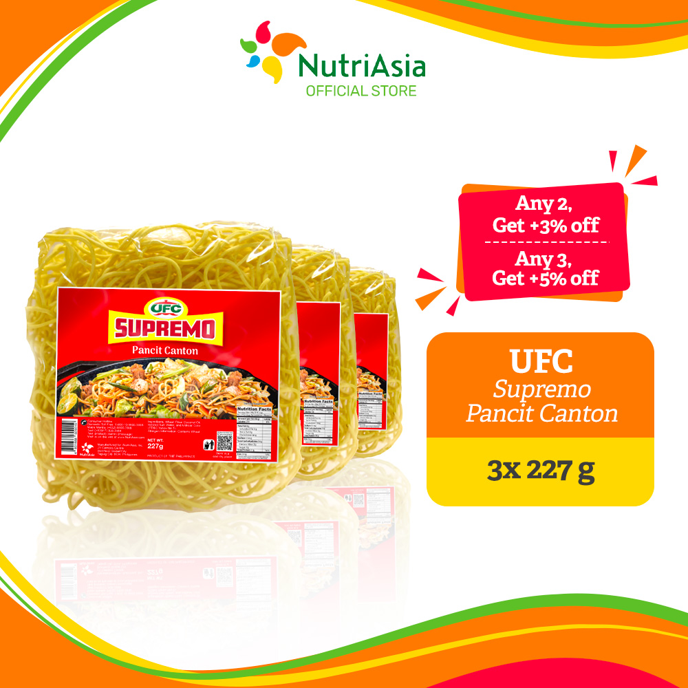 UFC Supremo Pancit Canton 227g Bundle of 3 | Lazada PH