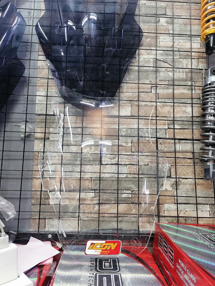 WINDSHIELD HIGH RISE ICON BRAND FOR NMAX V2 2020 NMAX V2.1 2021 | Lazada PH