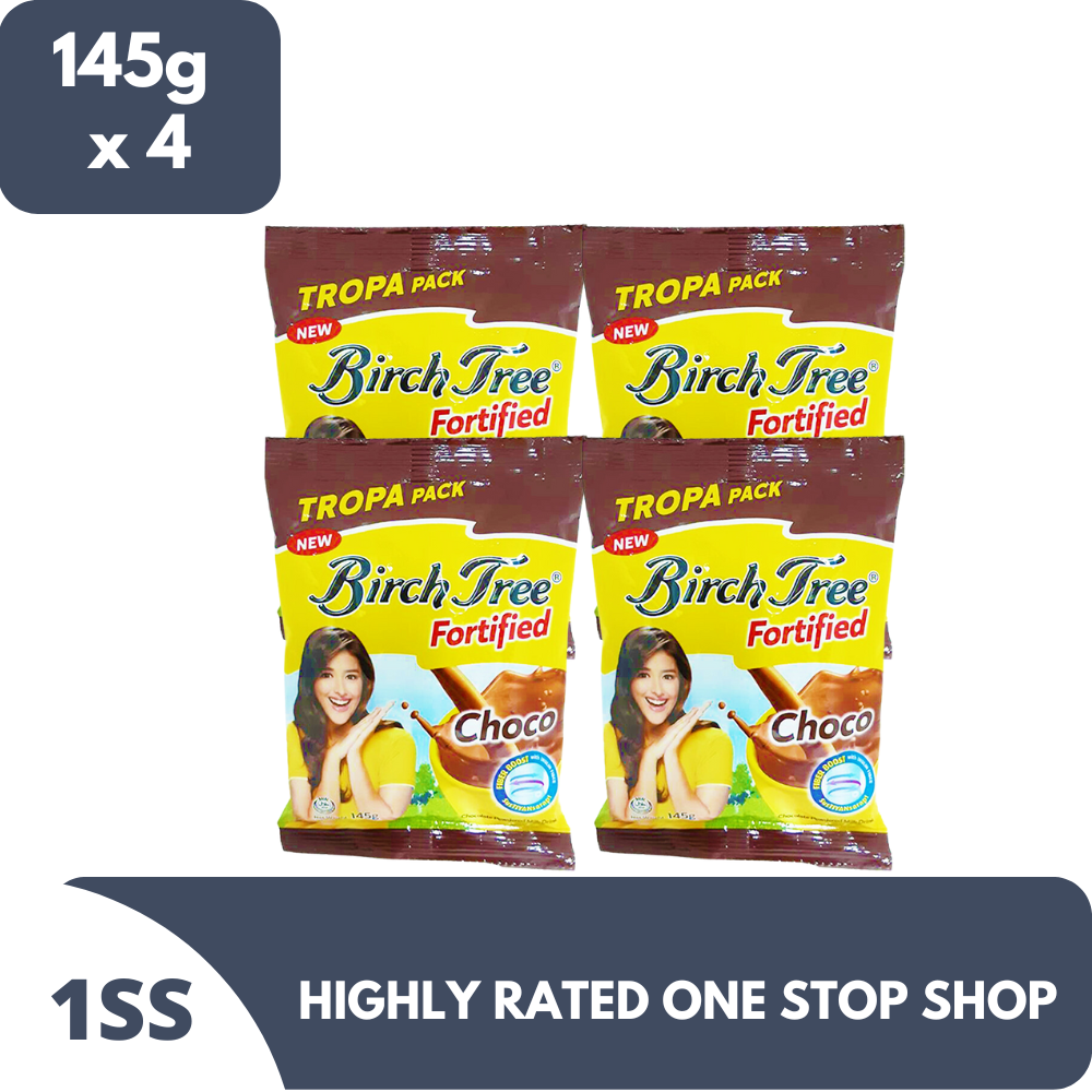 Birch Tree Fortified Choco 145g x 4 | Lazada PH
