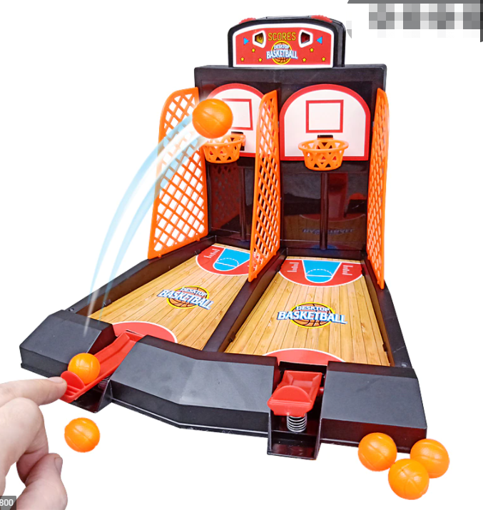 Children's toys double finger ejection basketball court board game ...