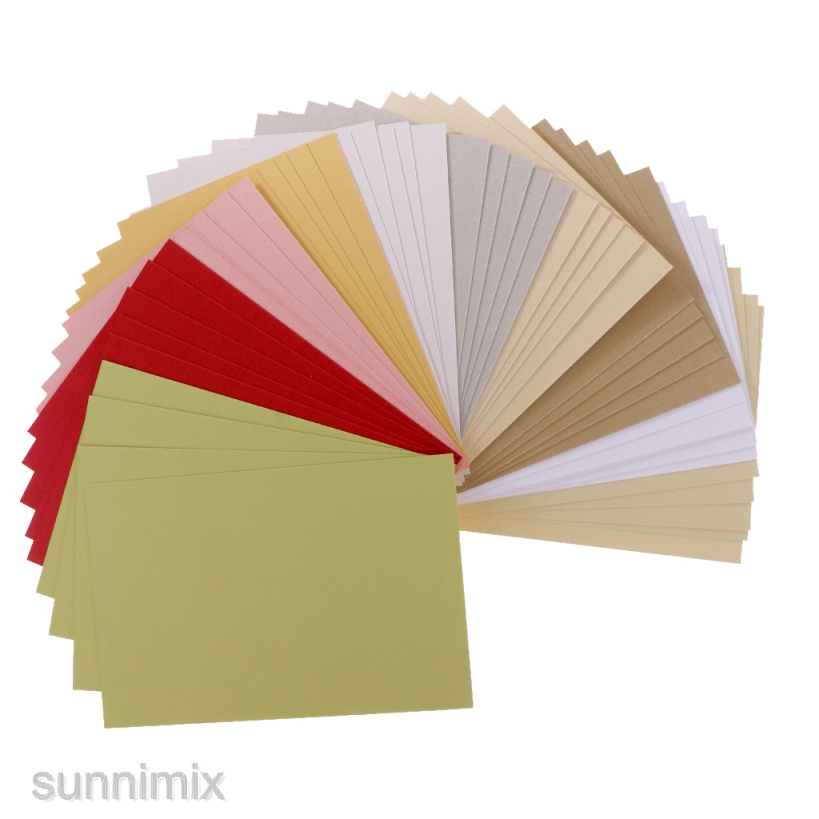 50 Sheets Pearlescent Cardstock Paper Crafts Specialty Paper Assorted ...