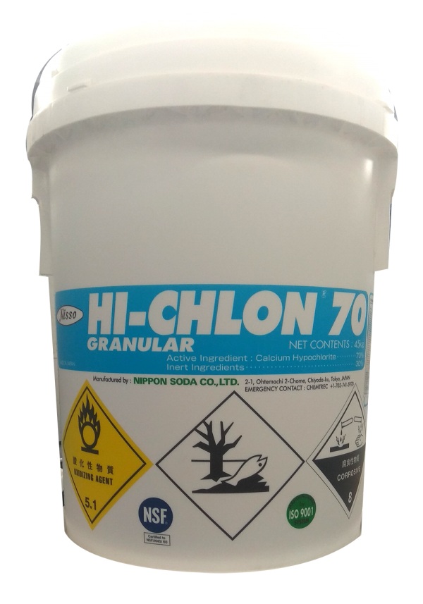 HI-CHLON 70% CHLORINE per kilo for Swimming Pool & Spa | Lazada PH