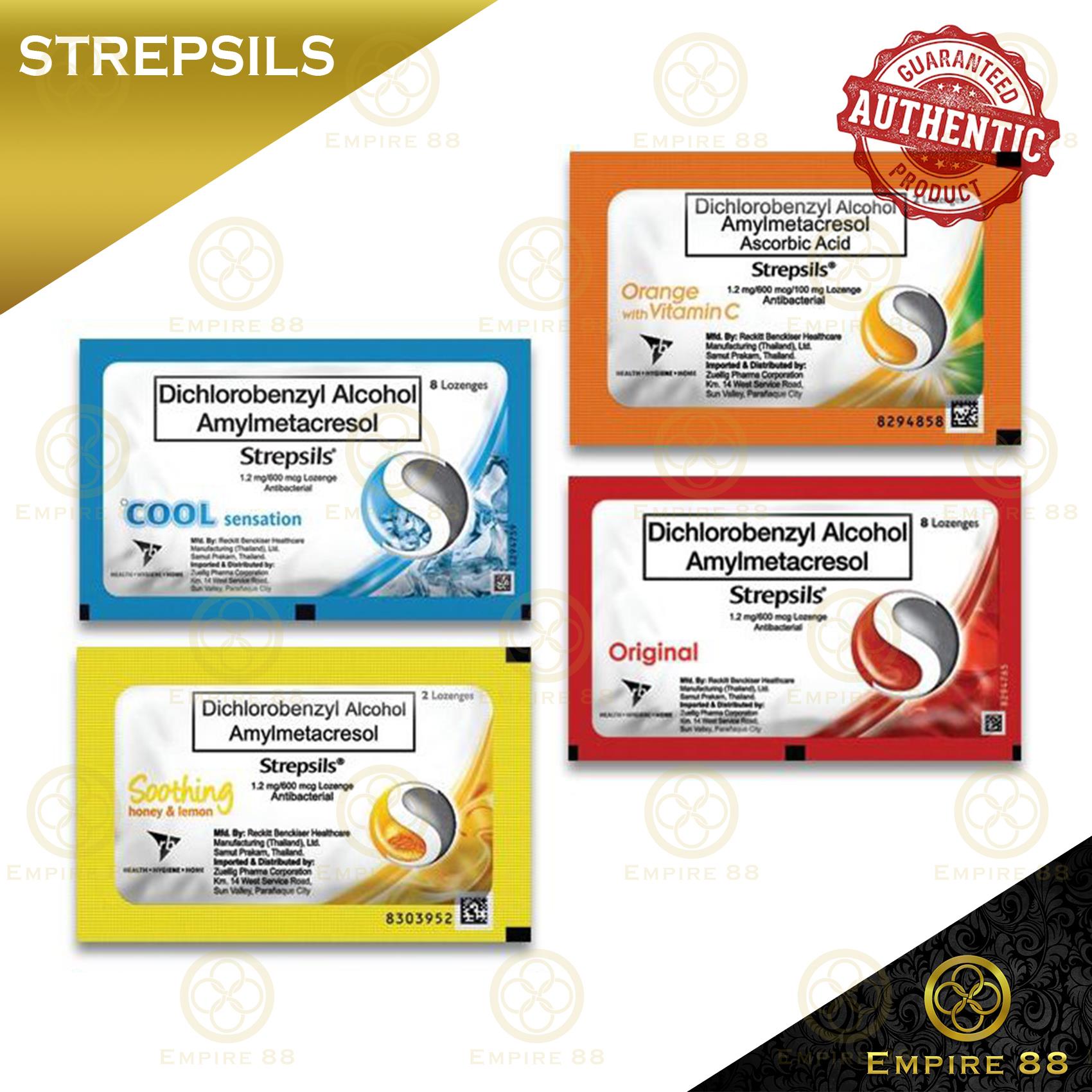 Strepsils Cool Lozenges 8's Guaranteed 100% Original & Authentic ...