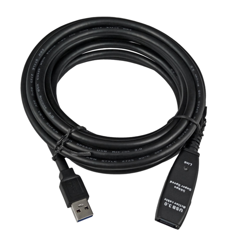 5M USB 3.0 Male to Female Cable with Extension Chipset - USB Active ...