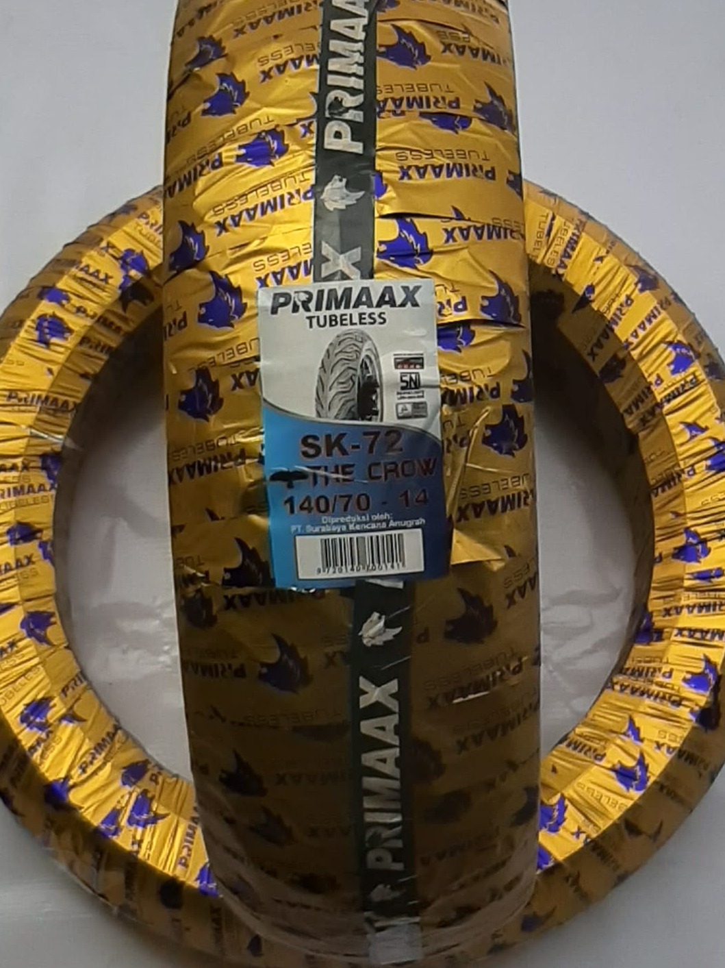 PRIMAAX TIRE (1PC) 140/70/13 THE CROW TUBELESS | Lazada PH