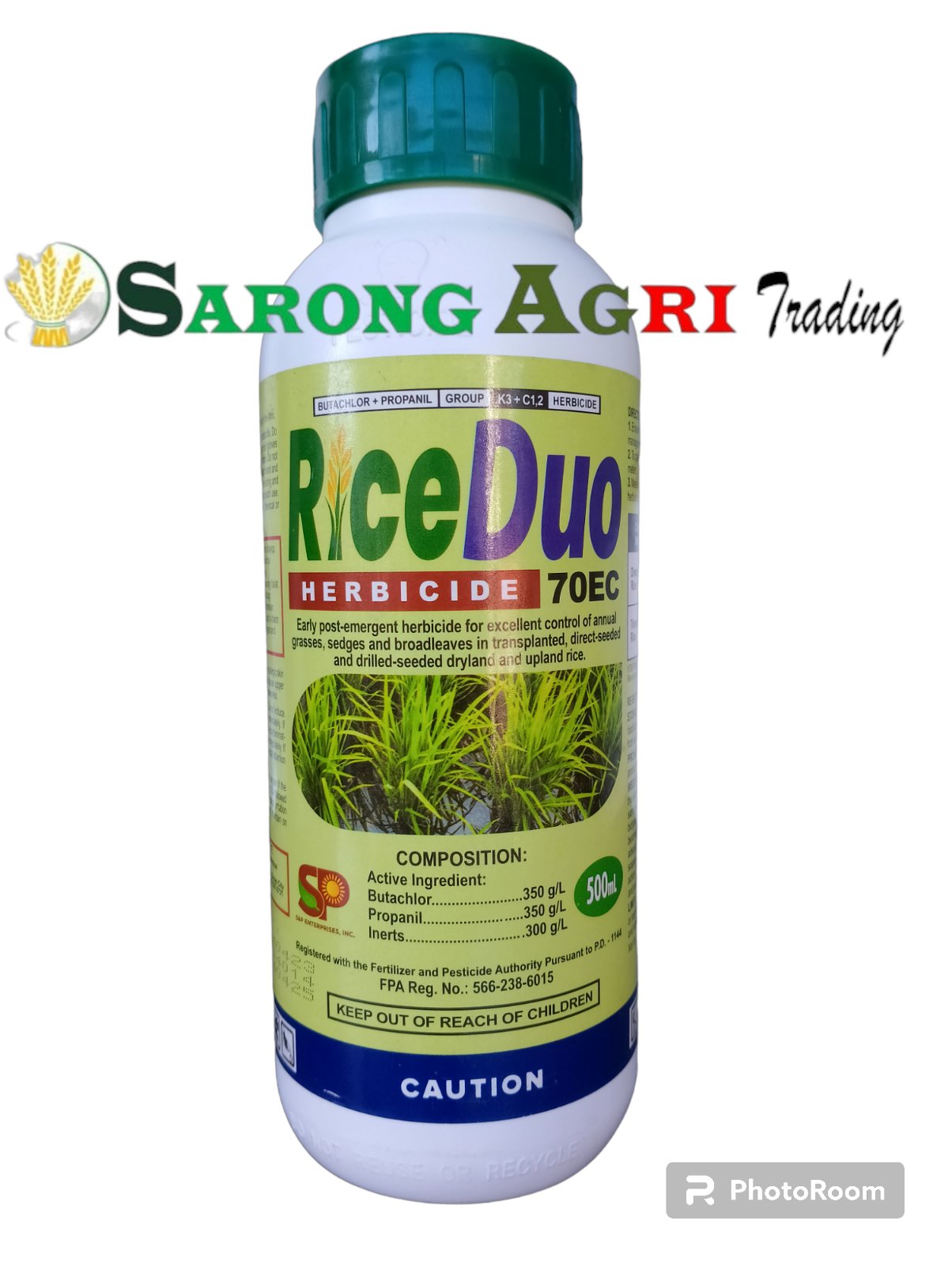 GRASSTOP 70EC / RICEDUO 70EC EARLY POST EMERGENT HERBICIDE - BUTACHLOR+ ...