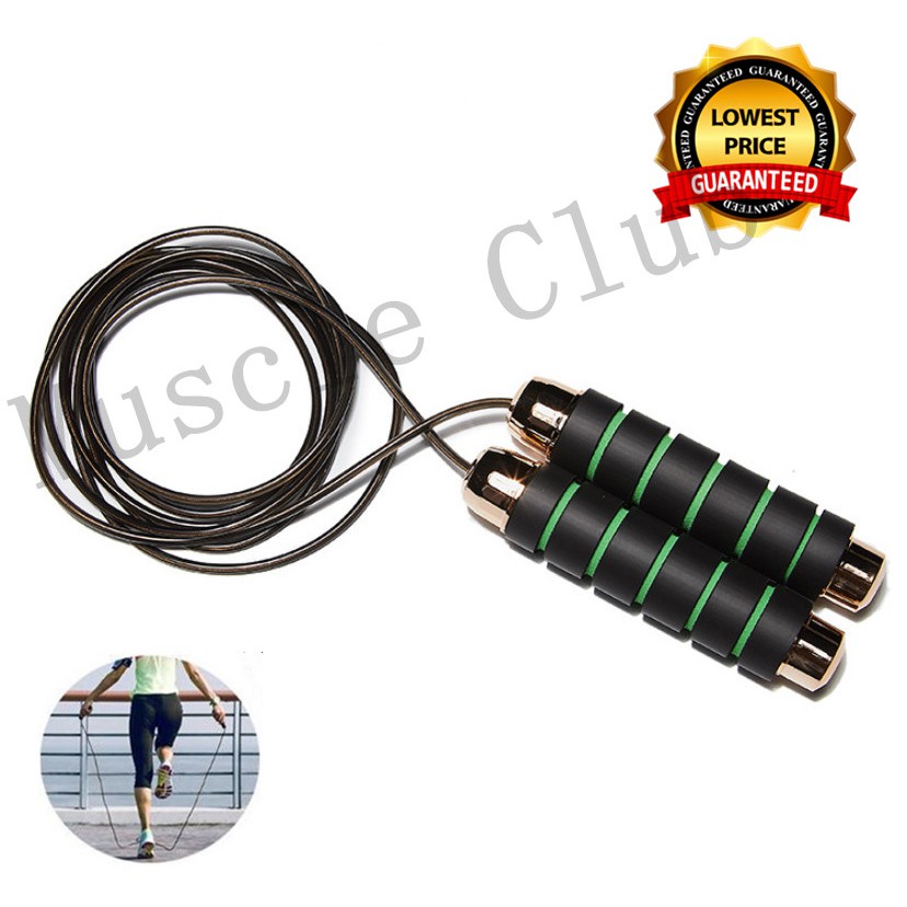 Skipping Jumping Rope Weight-bearing Anti-Slip Speed Fitness 2 Cardio ...