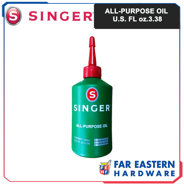 SINGER All-Purpose Multi-Purpose Oil Lubricant 100cc | Lazada PH