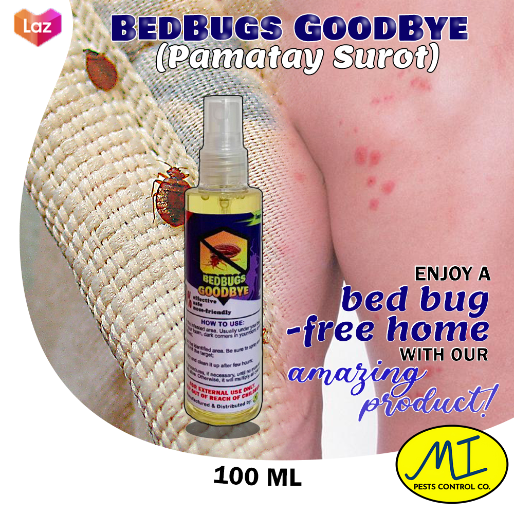 100 ML BedBugs GoodBye // pamatay surot // bed bug killer | Lazada PH