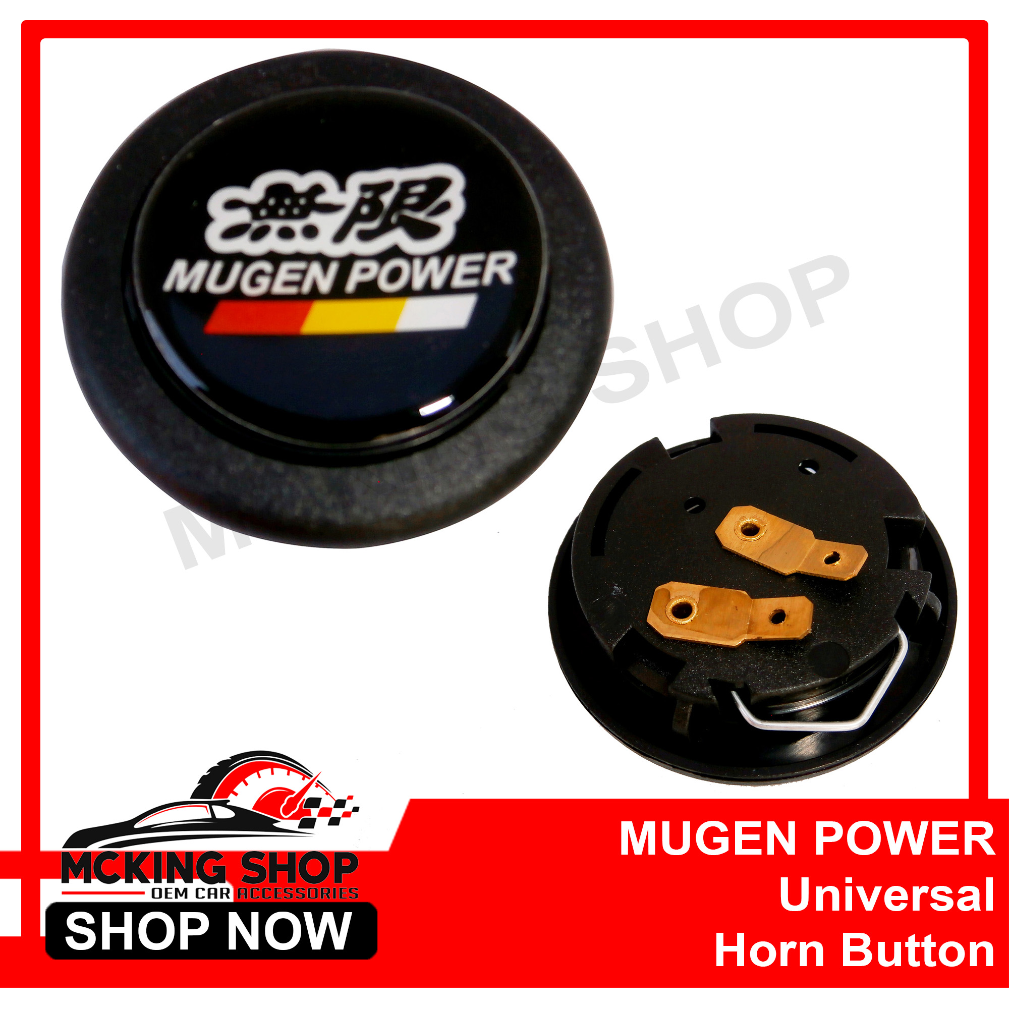 MUGEN POWER Universal Horn Button for Honda Cars | Lazada PH