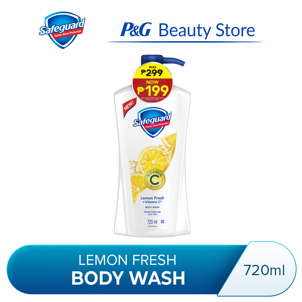 Safeguard Bodywash Lemon Fresh with Vitamin C 720ml | Lazada PH