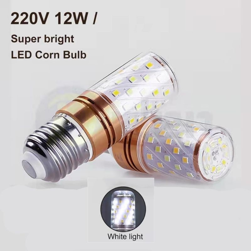 TriColor Corn Bulb Chandelier Super High Brightness E27/E14 LED 12W ...