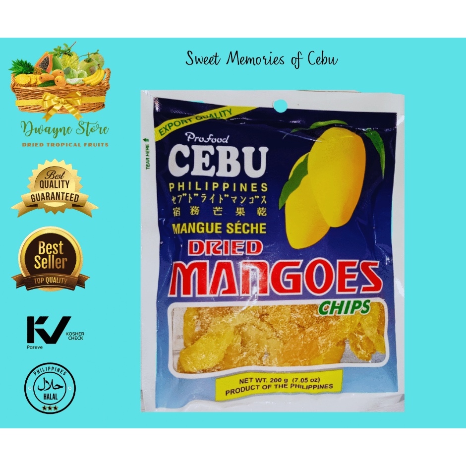 Cebu Brand Dried Mango Chips 100g | Lazada PH