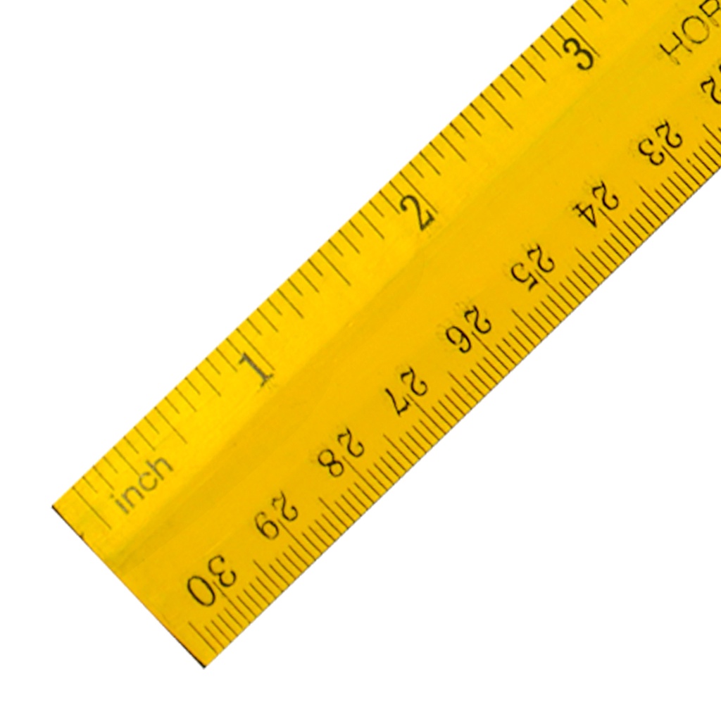 12-Inch Wooden Yellow Ruler Measuring Tools Panukat | Lazada PH