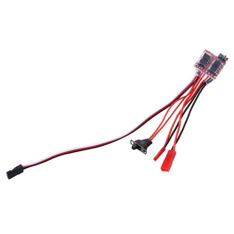 30A Mini Brushed ESC Brushed Electronic Speed Controller for RC Car for ...