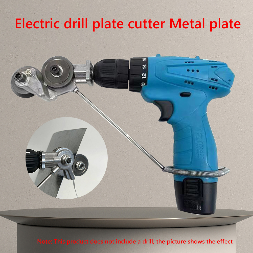 Electric Drill Plate Cutter Metal Sheet Cutter Sheet Metall Cutting ...