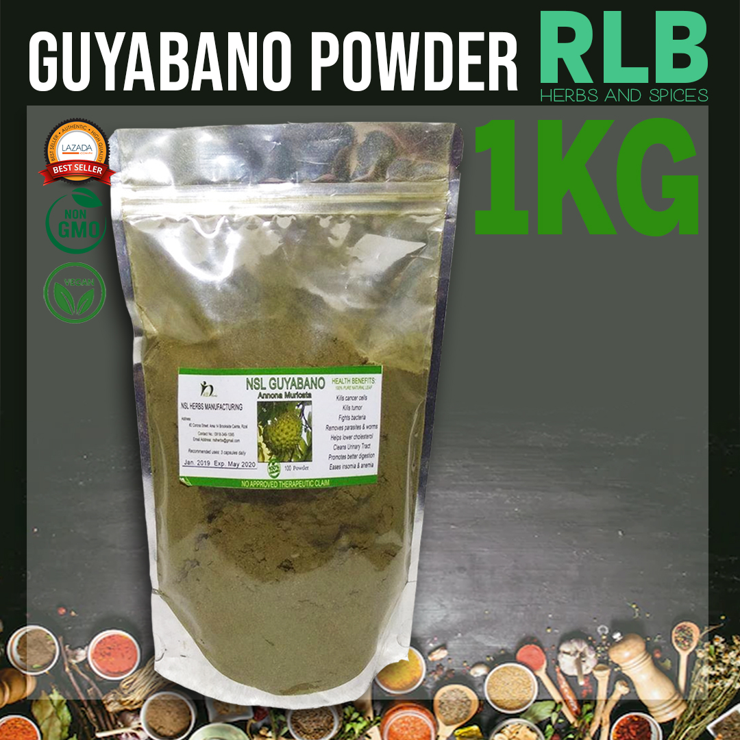 1 Kilogram Organic Pure Natural Guyabano (Soursop) Powder - For Healthy ...