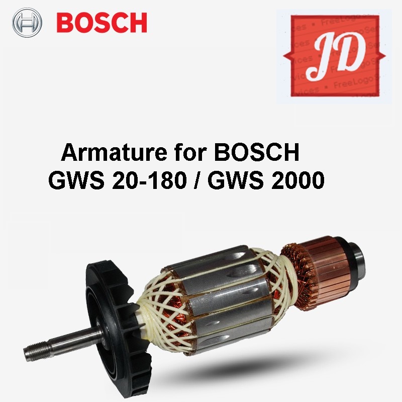 Genuine Armature Assembly for Bosch GWS 20-180 / GWS 2000 (220V ...