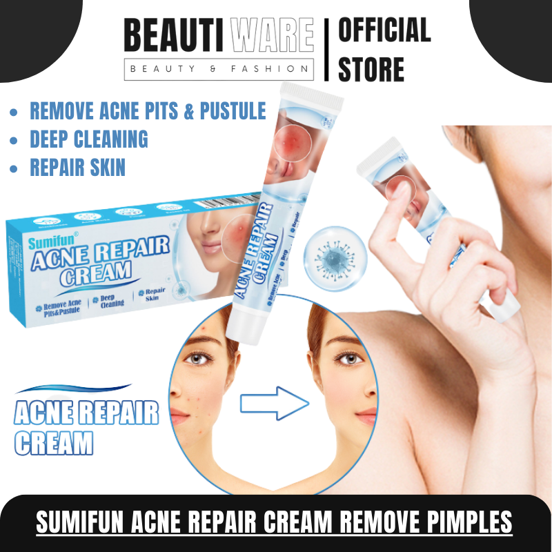 SUMIFUN Acne Repair Cream Remove Pimples Quickly 20g Remover Acne Cream ...